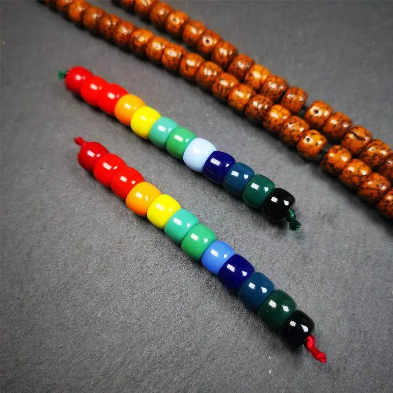 Handmade Mala Spacer Beads | Tibetan Marker Beads for Prayer Beads ...